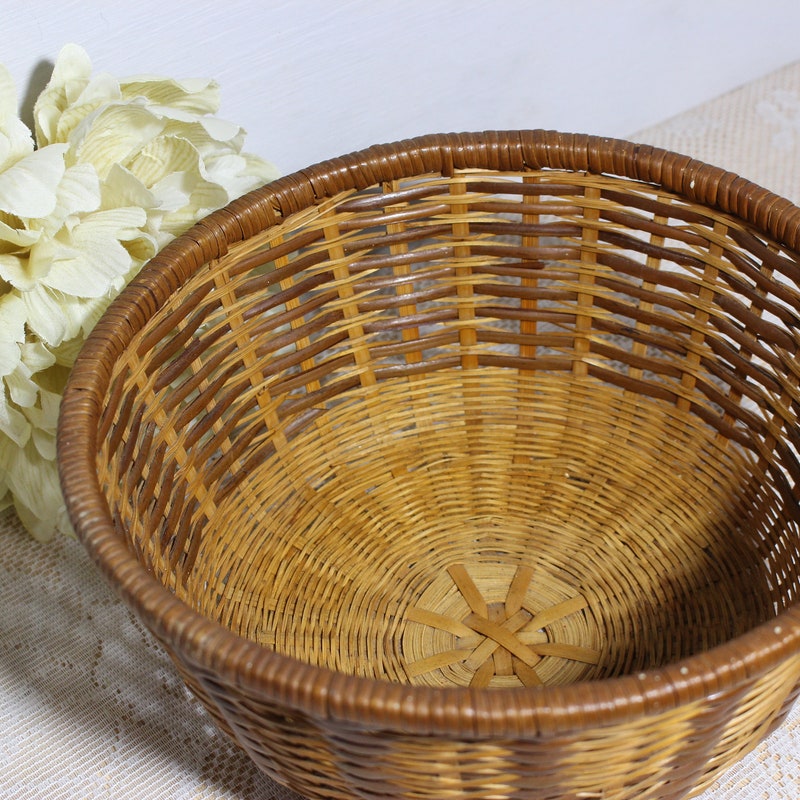 Round Basket - Etsy