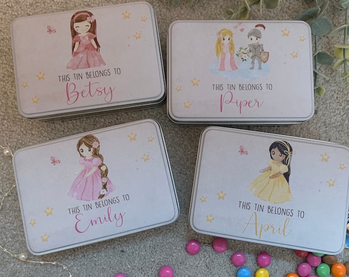 Personalised Keepsake Tin Pastel Edit - Etsy