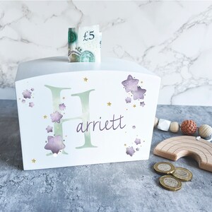 Personalised Kids Money Box, Money Bank, Holiday Gift, Older Child Gift ...