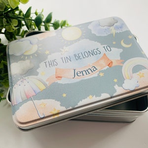Personalised Tin, Sweets, Treat Tin, Keepsake Tin, Keepsake Box ...