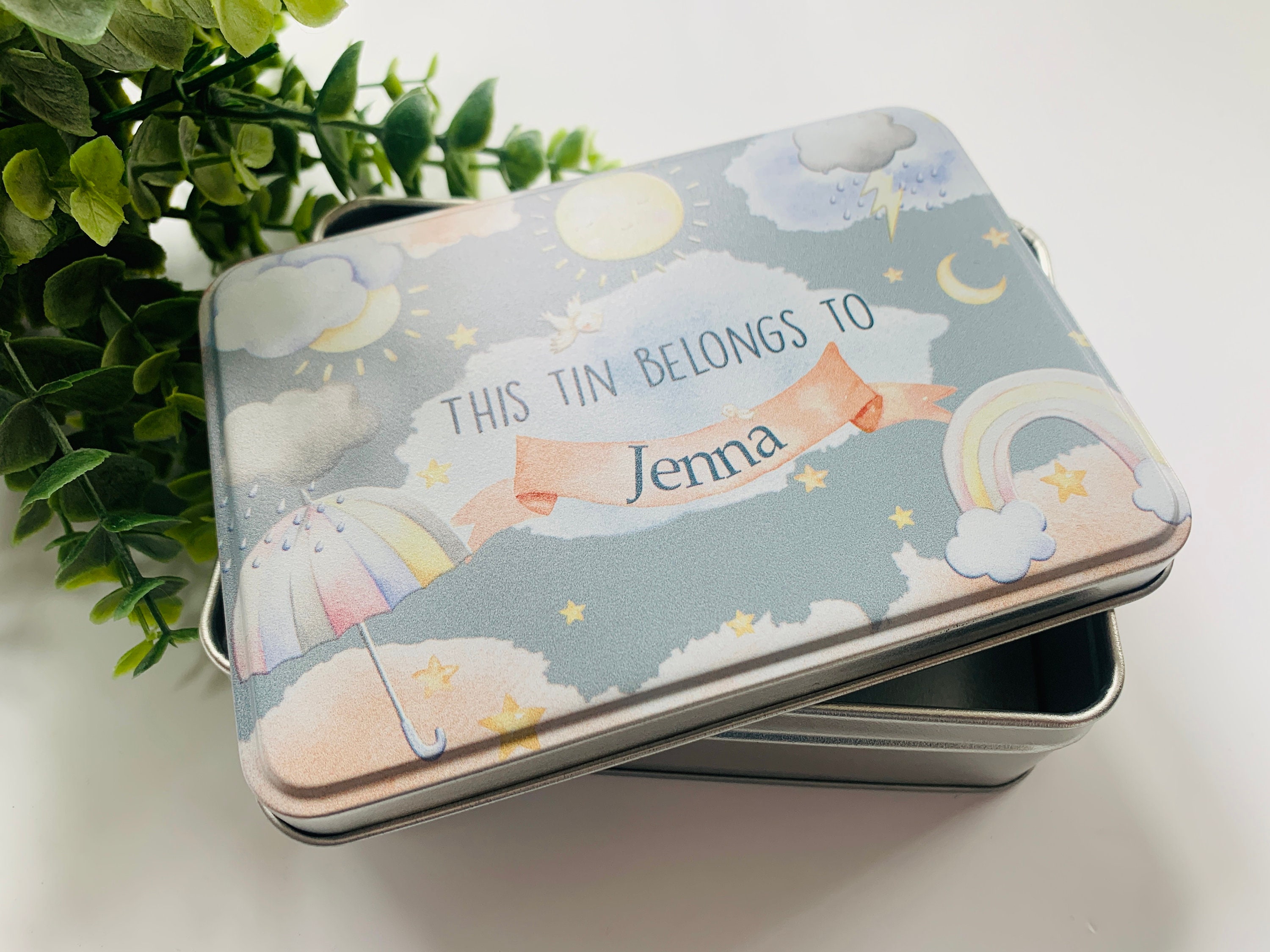 Personalised Tin, Sweets, Treat Tin, Keepsake Tin, Keepsake Box ...