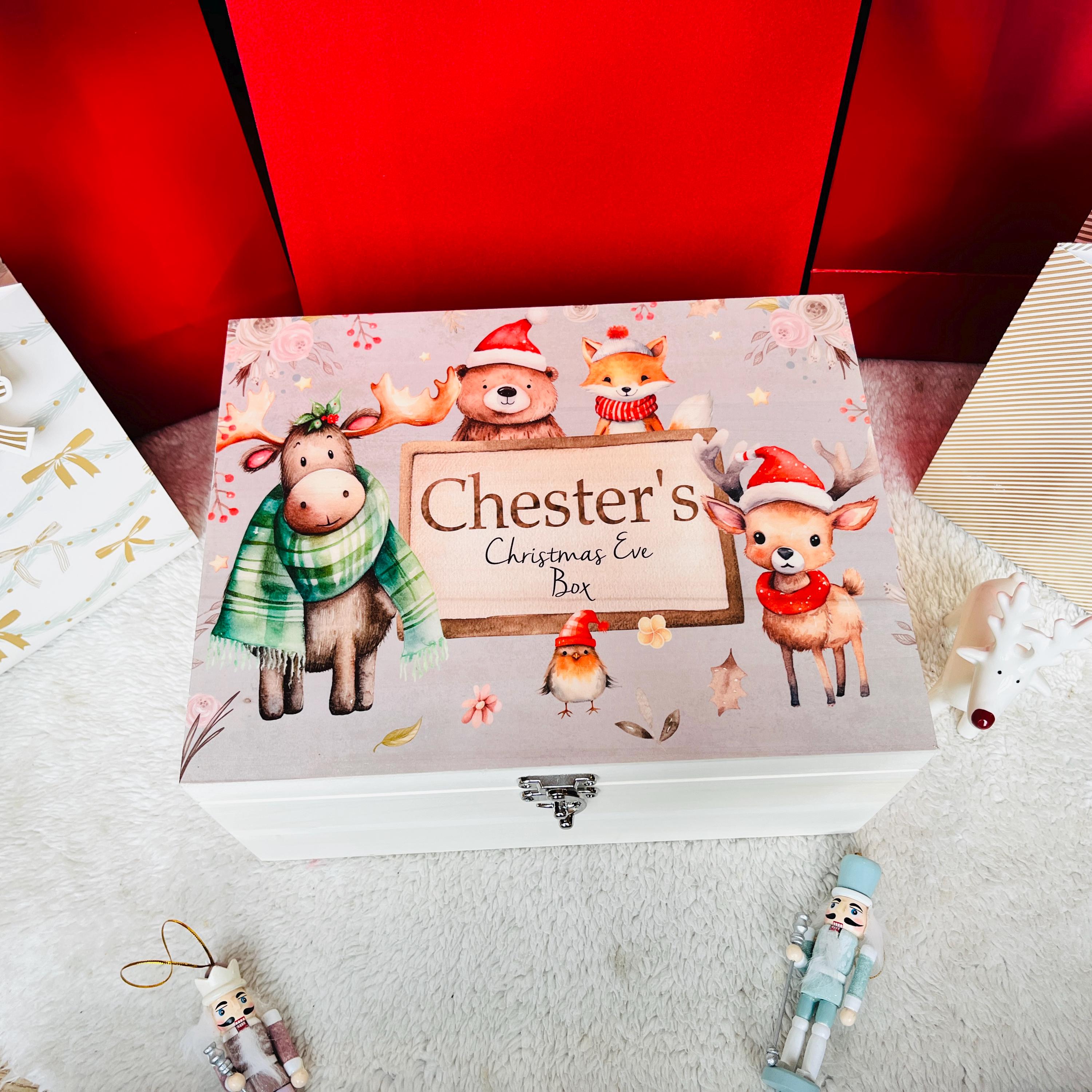 Christmas Eve Box, Personalised Christmas Box, 1st Christmas, Xmas ...