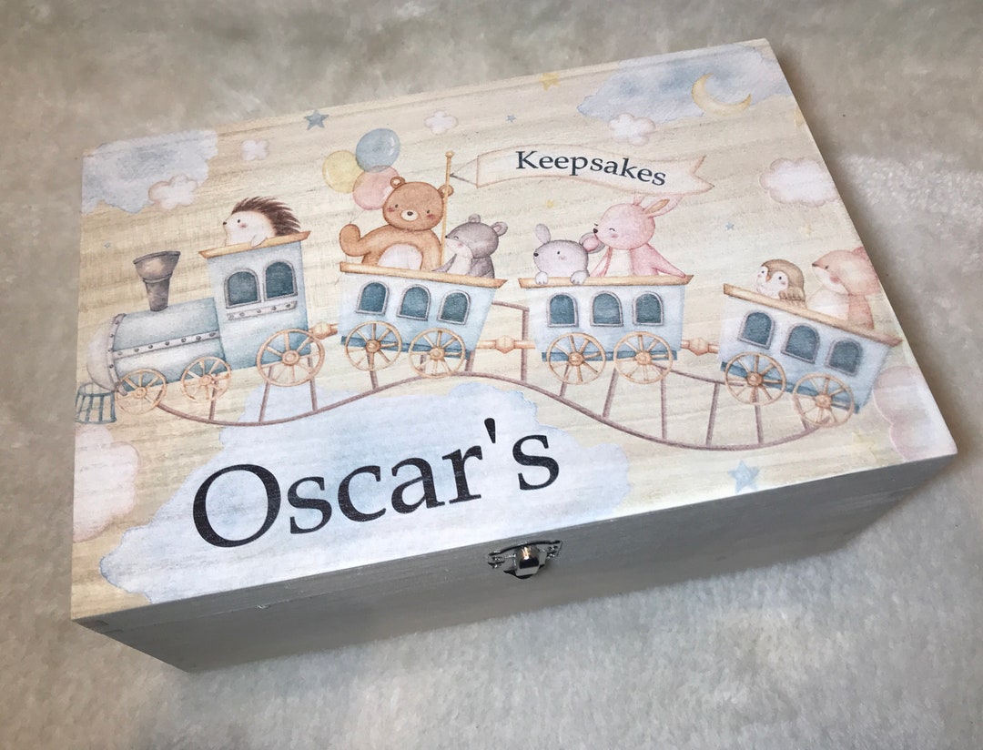 Personalised Wooden Keepsake Box Memory Box Gift Box - Etsy