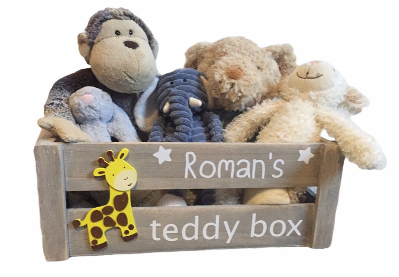 Personalised Wooden Toy Book Box new Larger Size - Etsy Australia
