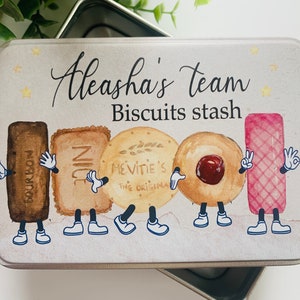 Personalised Biscuit Tin, Biscuits, Cookies, Girlfriend, Gift for Her ...