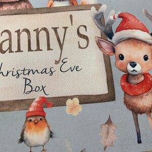 Christmas Eve Box, Personalised Christmas Box, 1st Christmas, Xmas ...