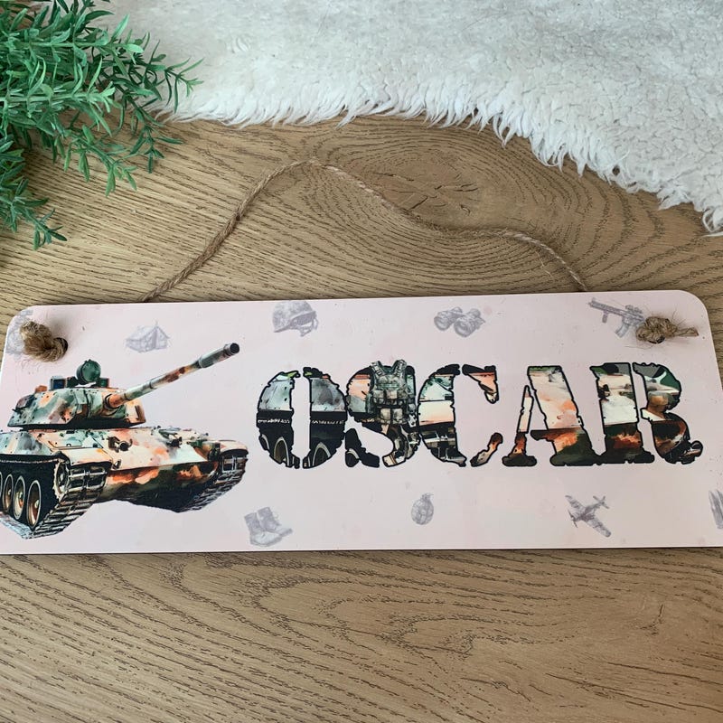 Army Room Door Sign - Etsy UK