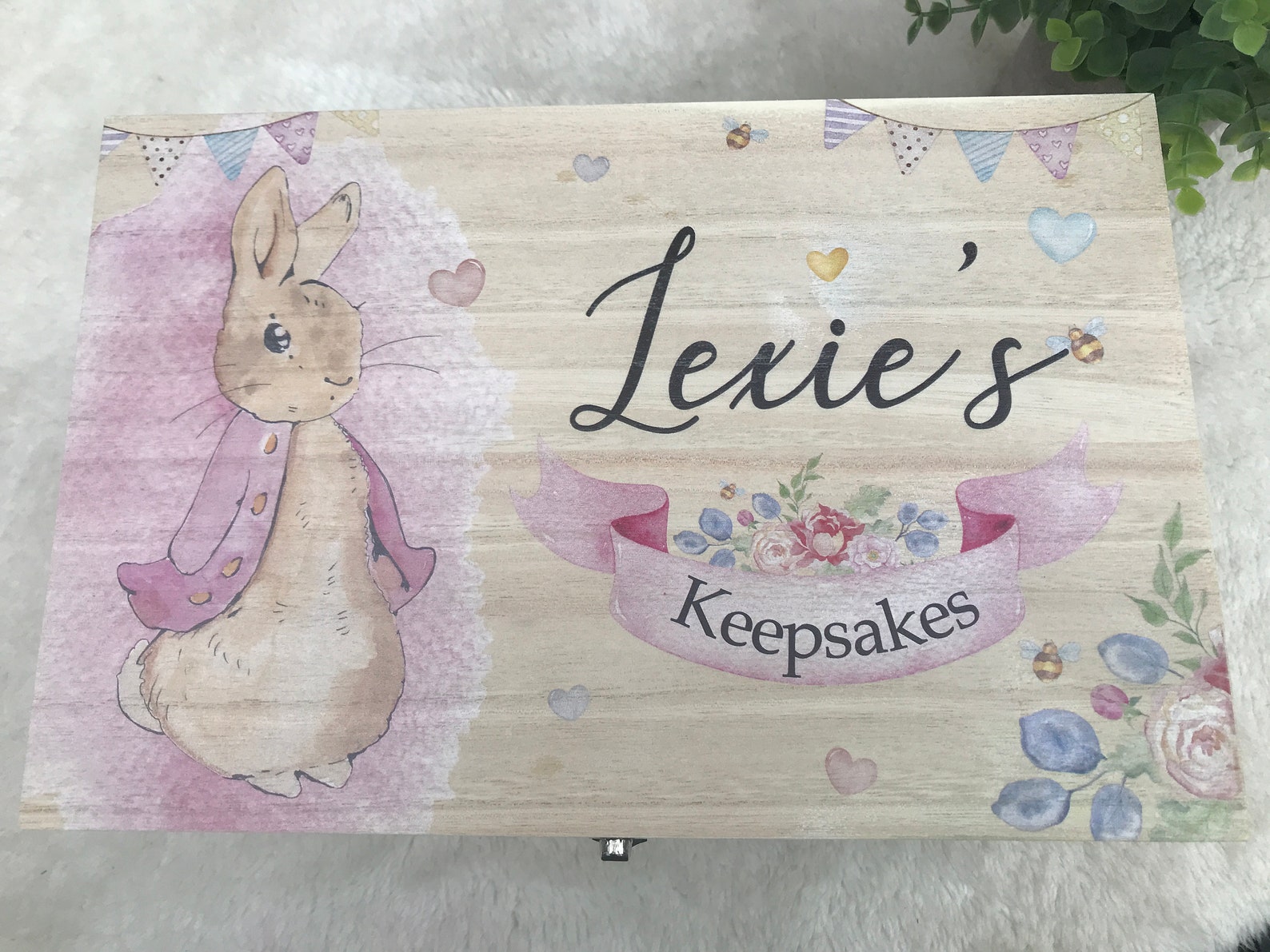 Personalised Wooden Keepsake Box Memory Box Children Box - Etsy