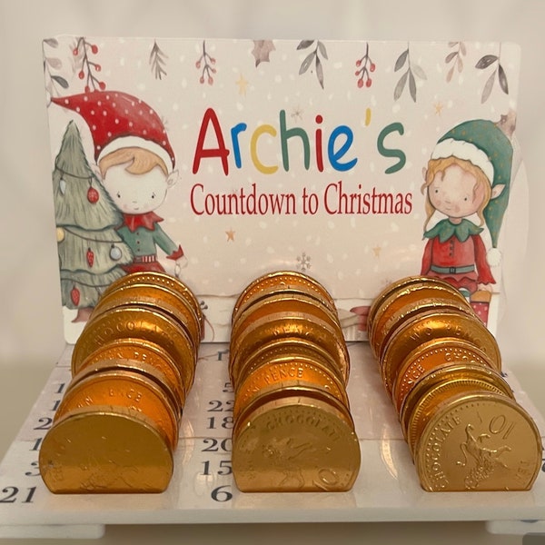 Coin Advent Calendar - Etsy UK