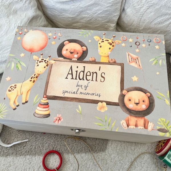 Kids Keepsake Box - Etsy