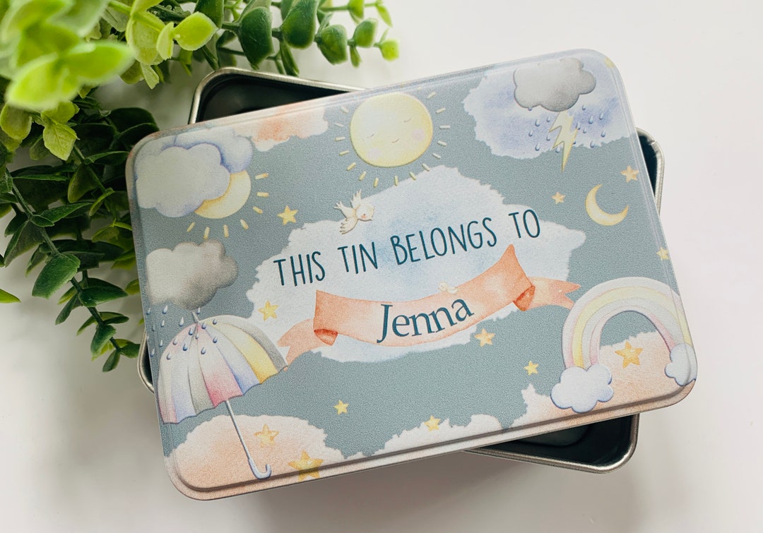 Personalised Tin, Sweets, Treat Tin, Keepsake Tin, Keepsake Box ...