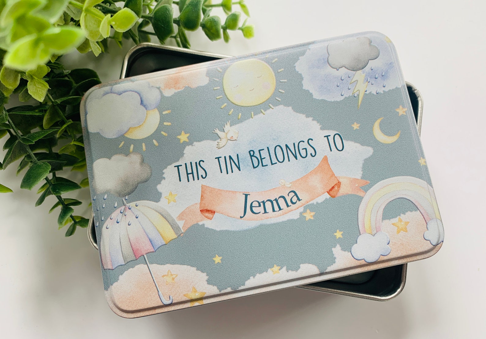 Personalised Tin, Sweets, Treat Tin, Keepsake Tin, Keepsake Box ...
