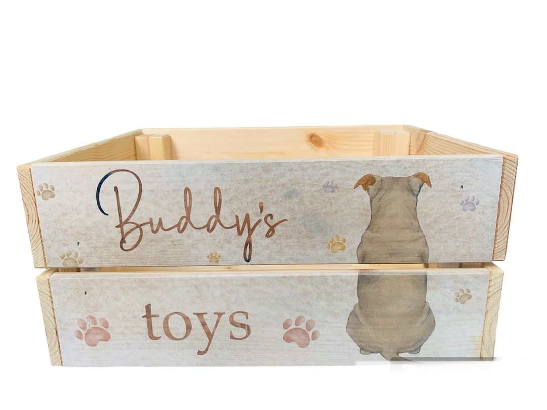 Personalised Pet Box, Dog Box, Dog Crate, Dog Treats, Dog Gifts, Dog ...