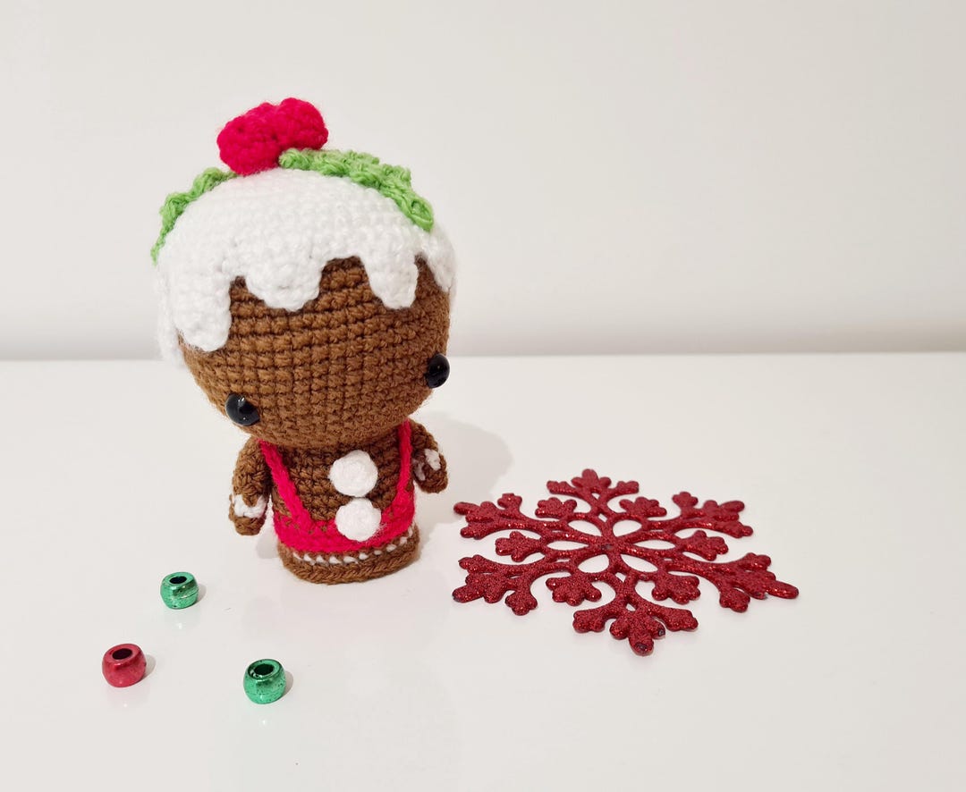 Mini Crochet Christmas Characters - Little Gingerbreadman - Etsy