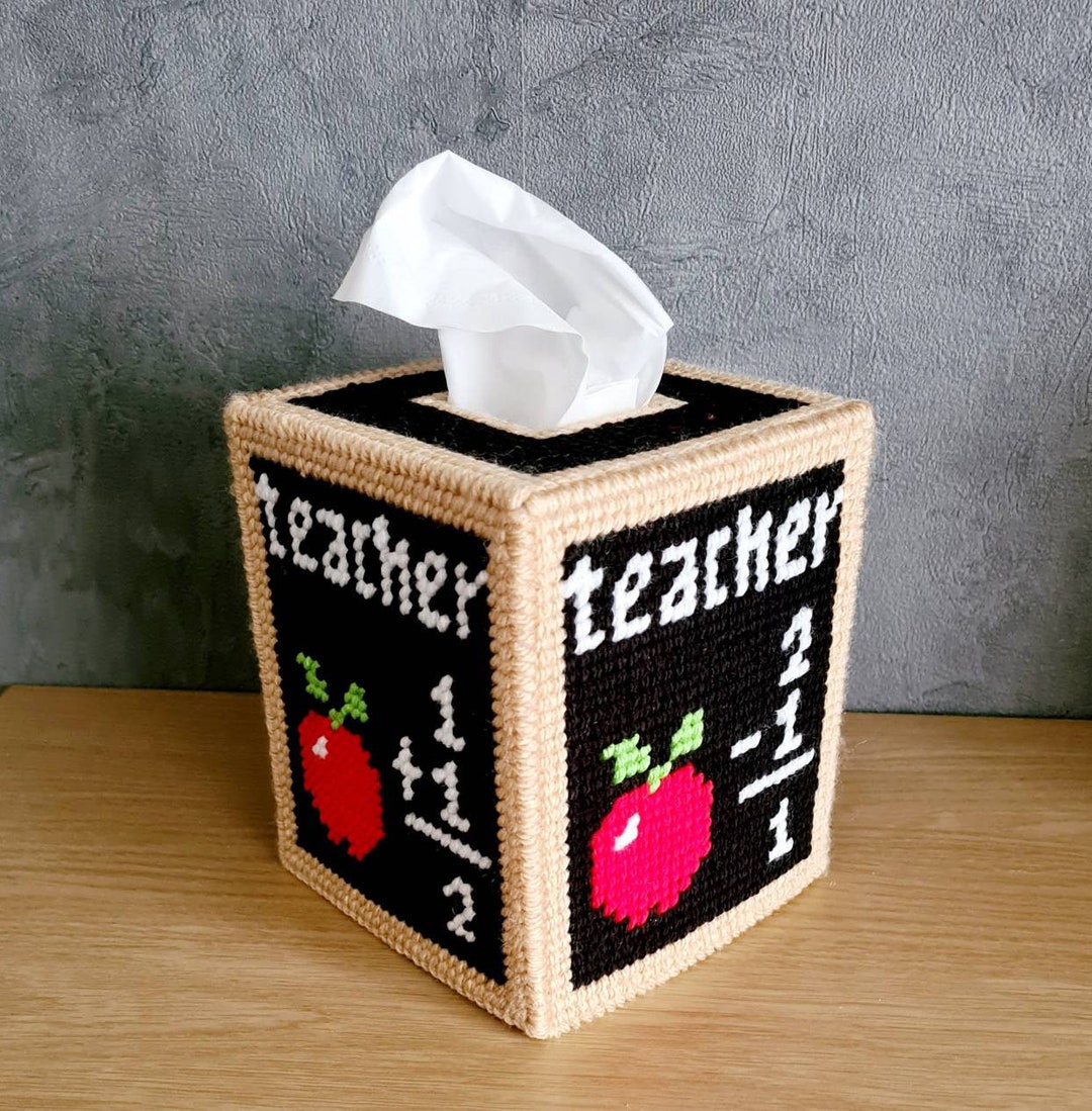 Teacher Gift Tissue Box Cover - Etsy