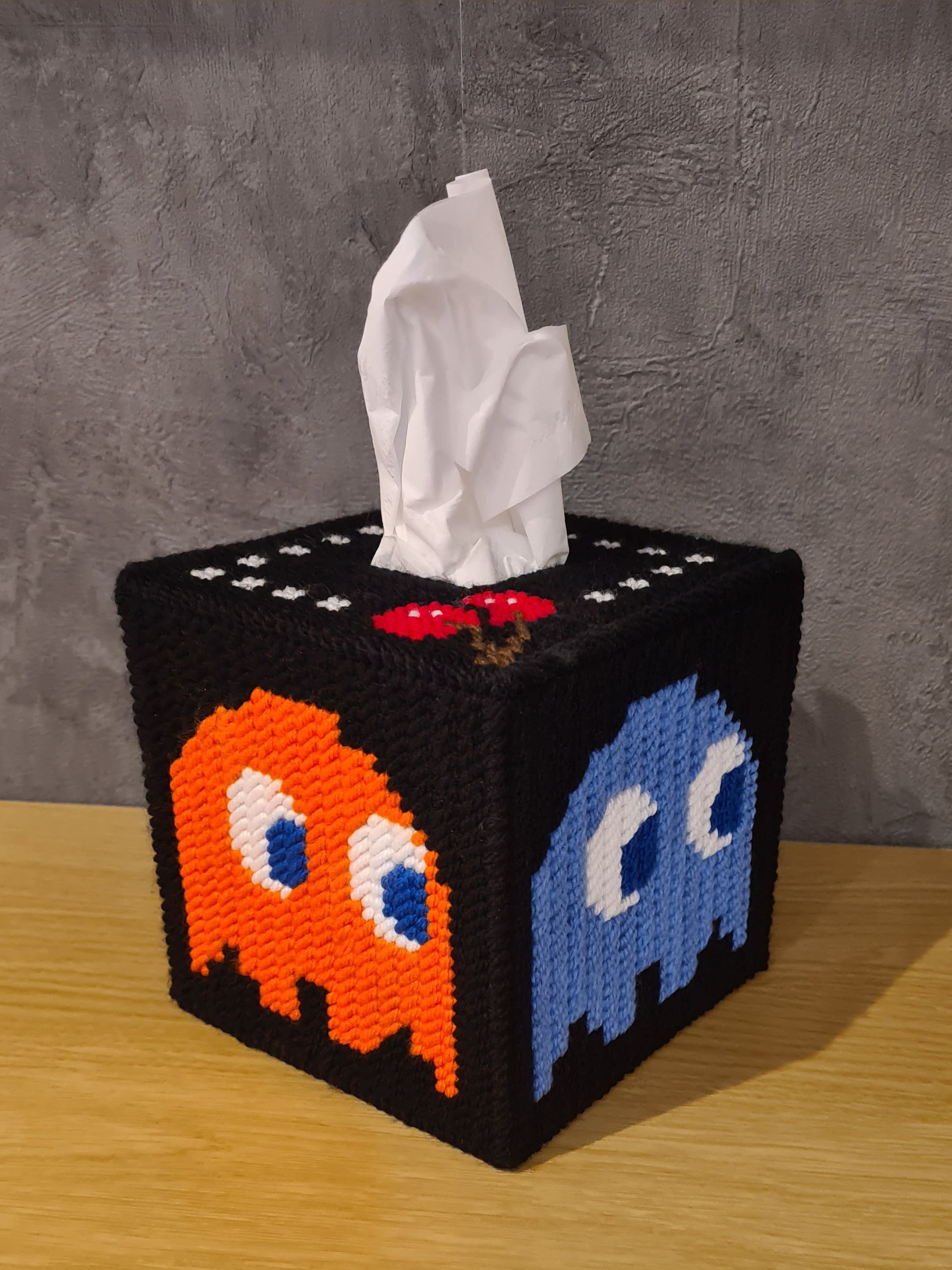 Pac-man Tissuebox Cover - Etsy