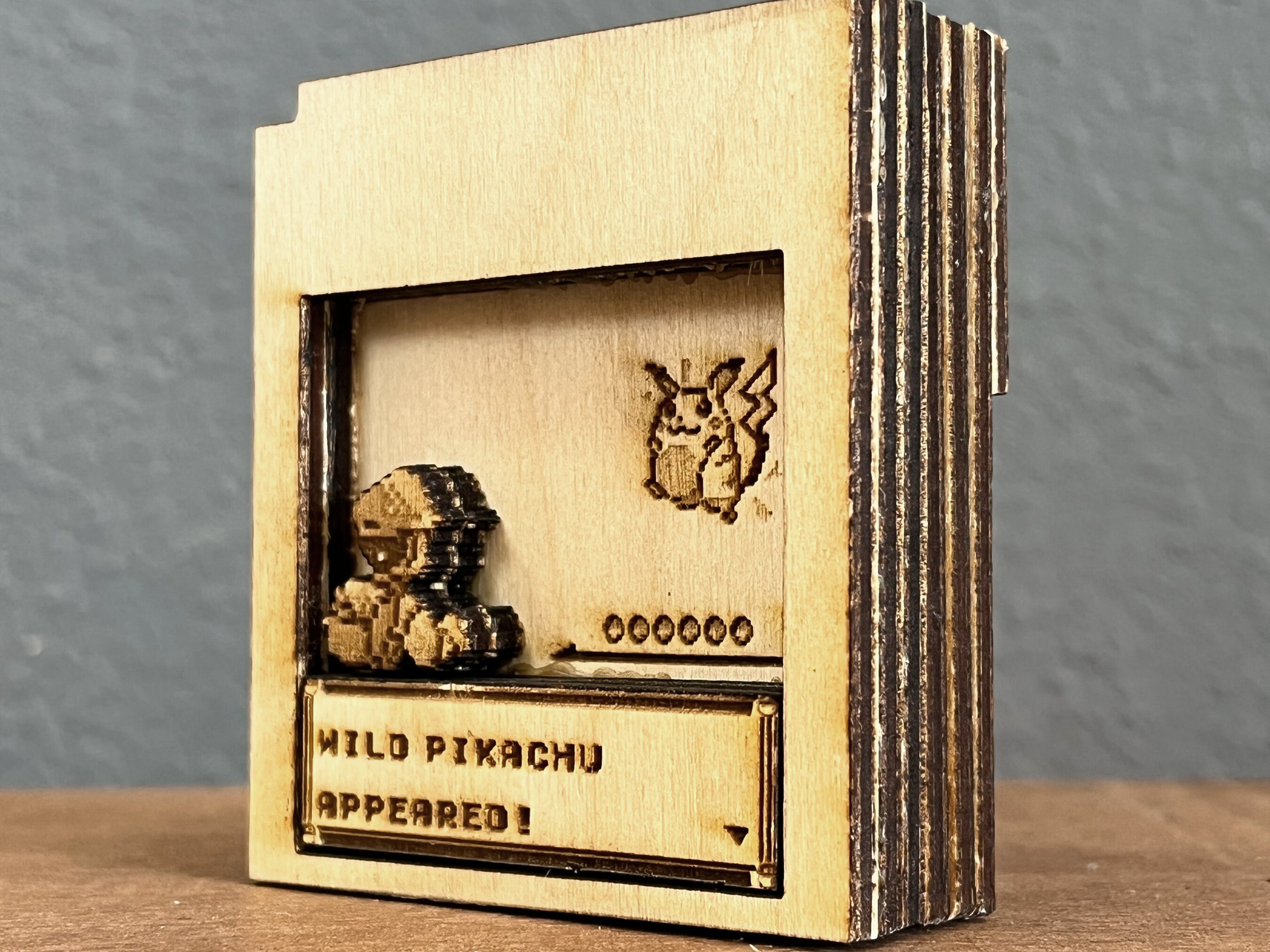 SVG Pokemon Yellow Diorama Cartridge for Gameboy Laser - Etsy