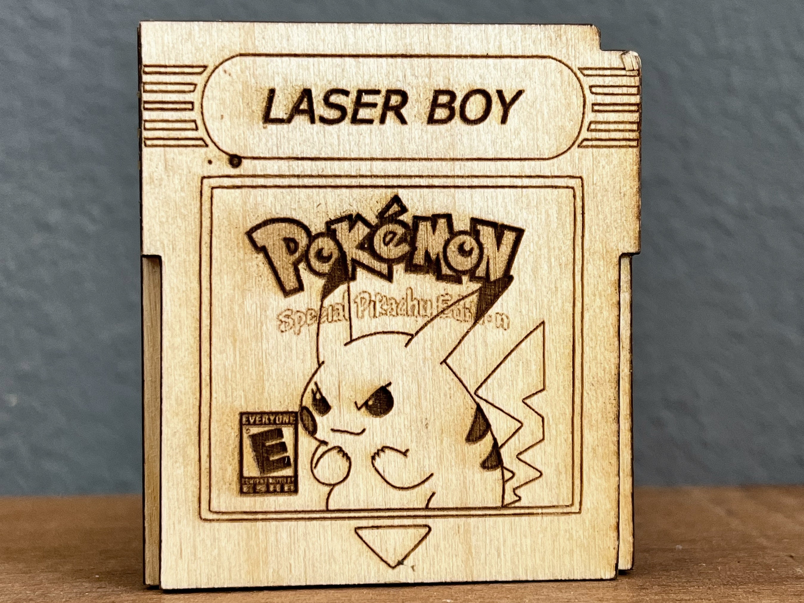 SVG Pokemon Yellow Diorama Cartridge for Gameboy Laser - Etsy
