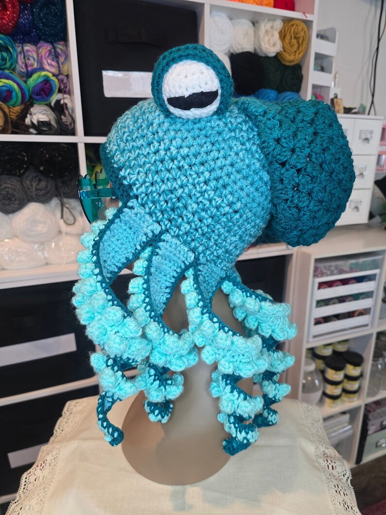 Octopus Hat - Etsy