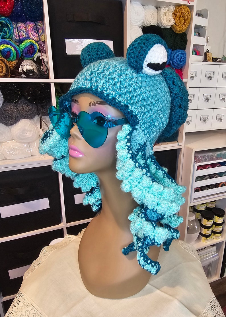 Octopus Hat - Etsy