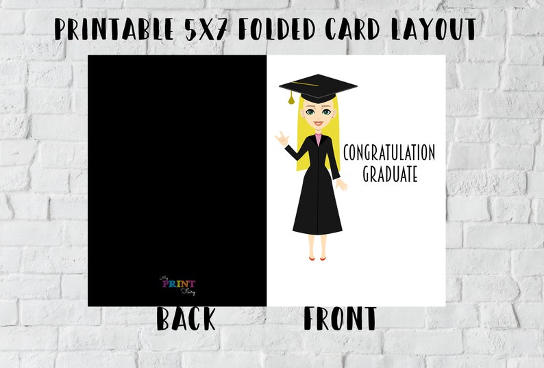 Instant Download Graduation Card Sign Language I Love You ASL ...