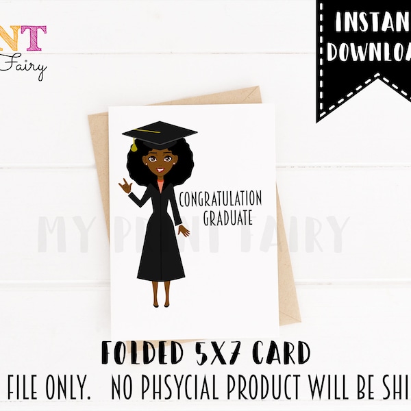 Asl Grad Printable - Etsy