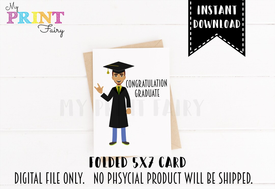 Printable American Sign Language I Love You Congratulation Graduation ...