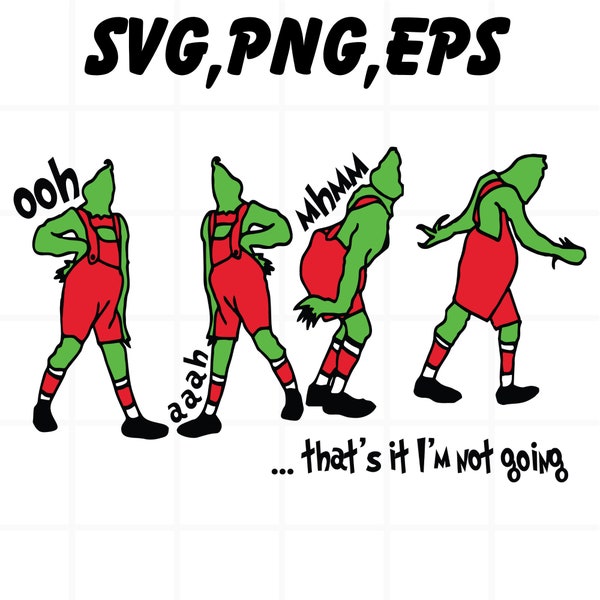 Grinch Ooh Ahh Svg - Etsy