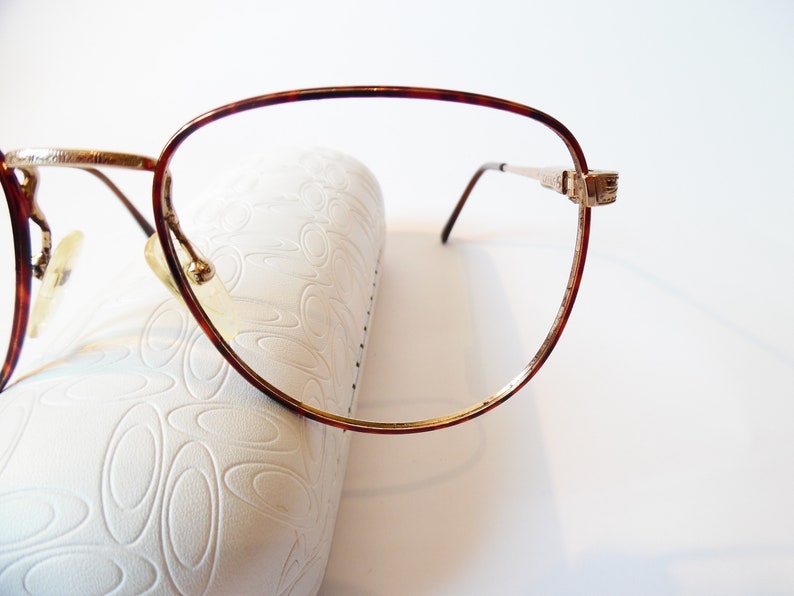 Vintage SAFILO ELASTA Eyeglasses Designer Gold Used Frame - Etsy