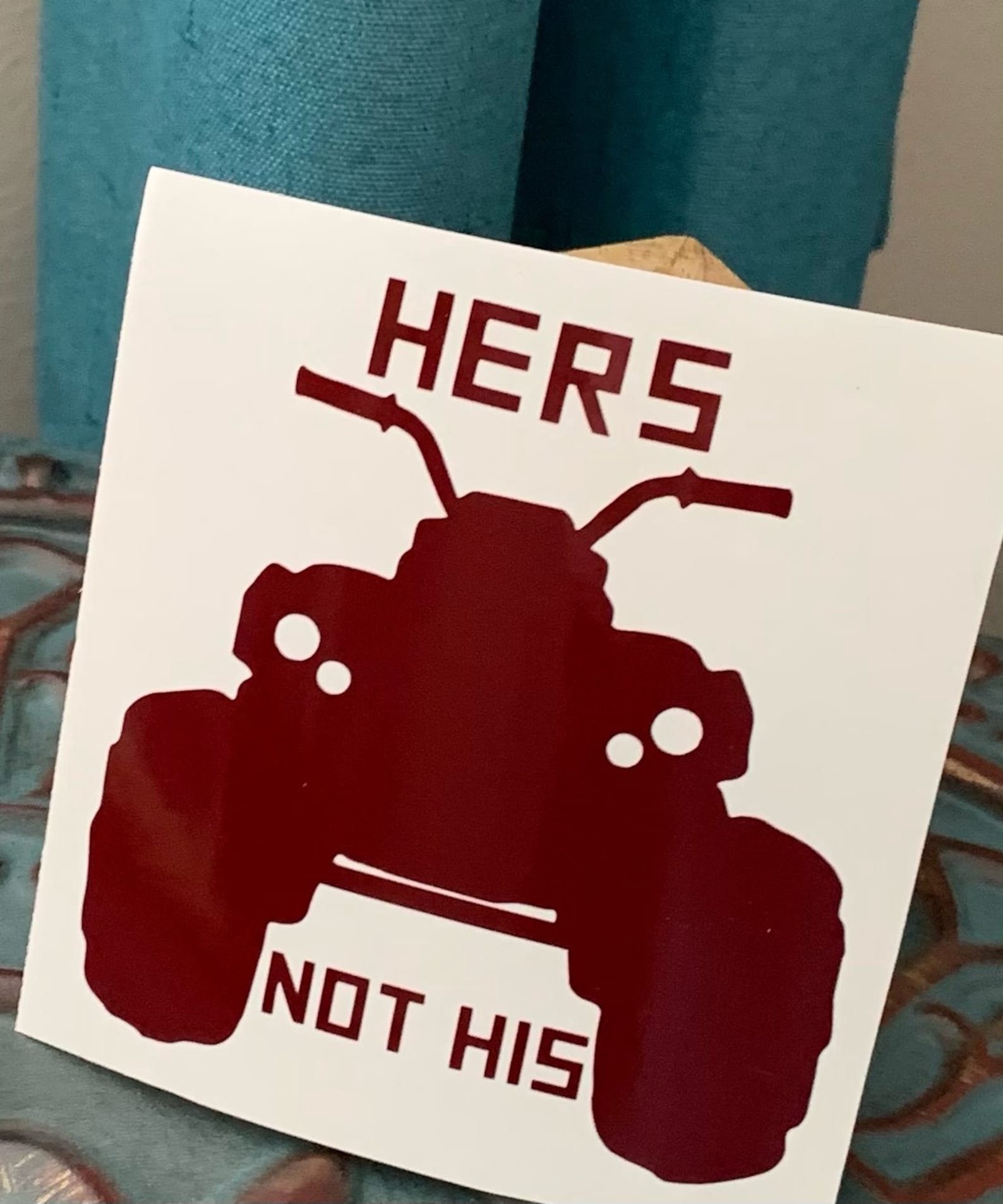 ATV, Four-wheeler Decal (4-wheeling) - Etsy