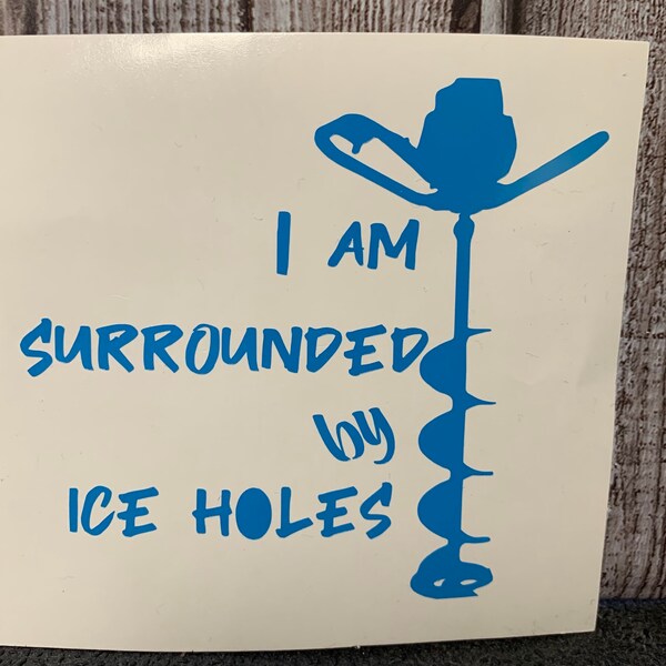 Ice Castle Fish House Decal - Etsy