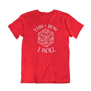 Dungeons and Dragons This is How I Roll T-shirt - Etsy