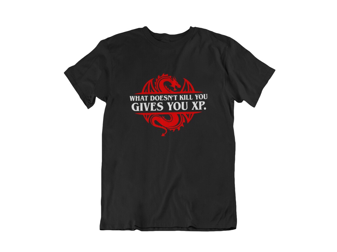 D&D T-shirt Dungeons and Dragons Inspired Design - Etsy