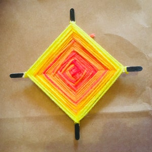 DIY Ojo De Dios (all Seeing Eye) Protective Talisman. Choose Your Own ...
