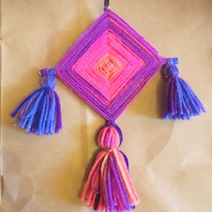 DIY Ojo De Dios (all Seeing Eye) Protective Talisman. Choose Your Own ...