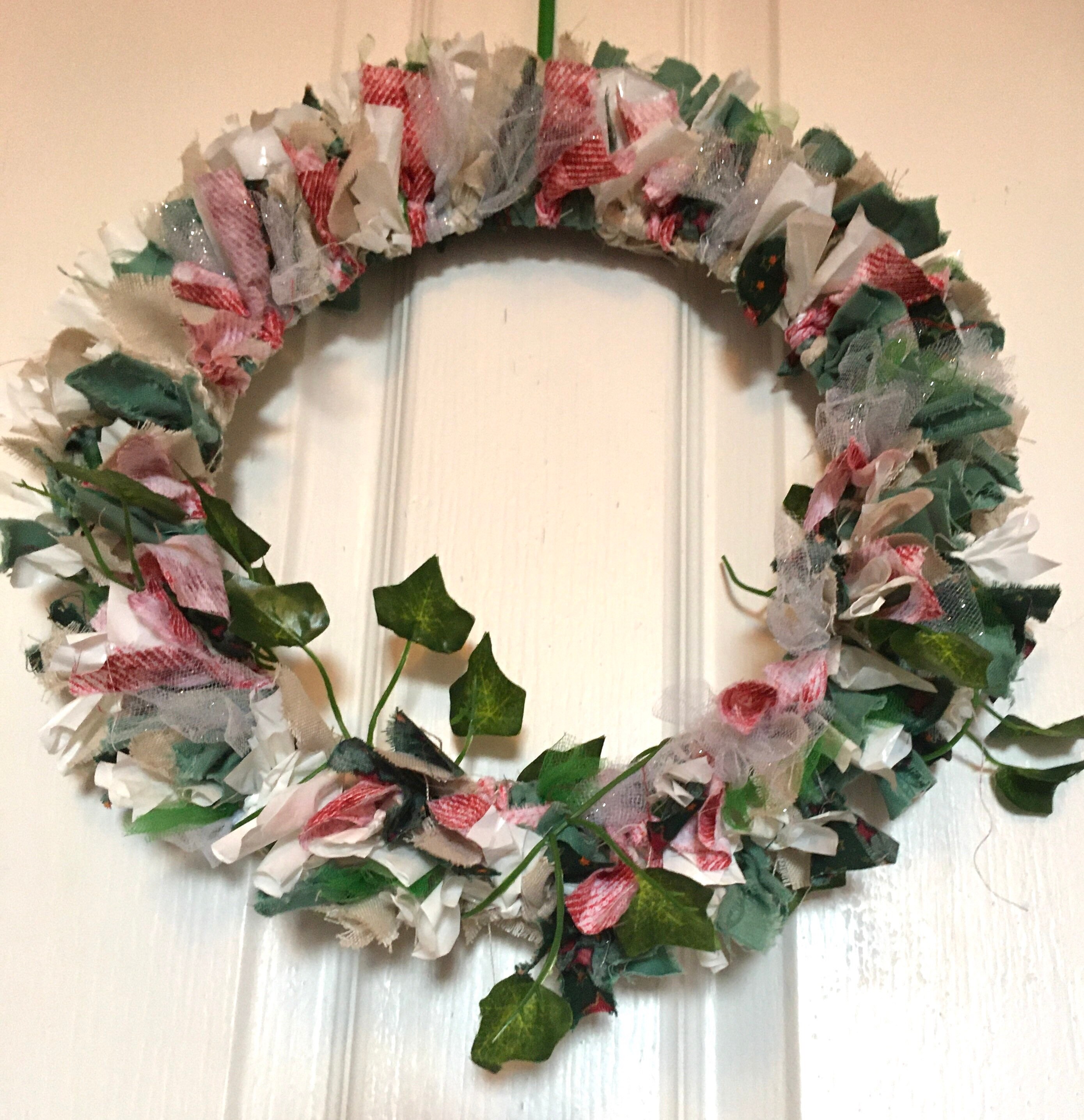 DIY Rag wreath. Adult Craft kit. Make your own stunning rag | Etsy