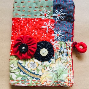 Slow Stitch Needle Case. Make Your Own Japanese Inspired Boro Boro Needle Case. Choose Your Own ...