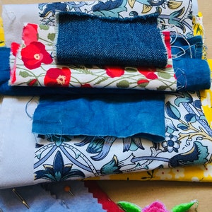 Slow Stitch Needle Case. Make Your Own Japanese Inspired Boro Boro ...