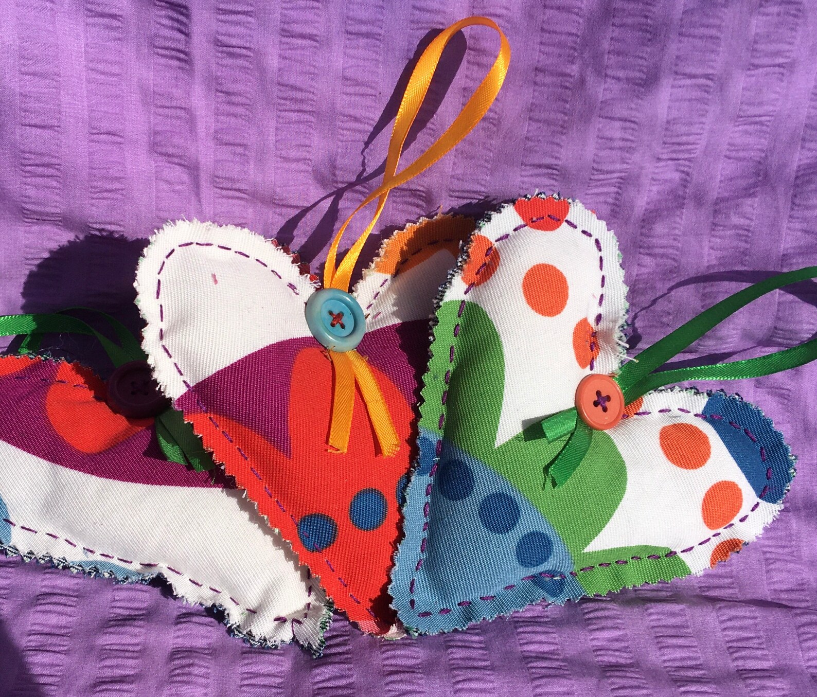 Lavender Bags Adult Craft Kit. Make Two Scent Bags. Heart - Etsy UK