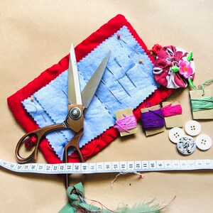 Slow Stitch Needle Case. Make Your Own Japanese Inspired Boro Boro ...