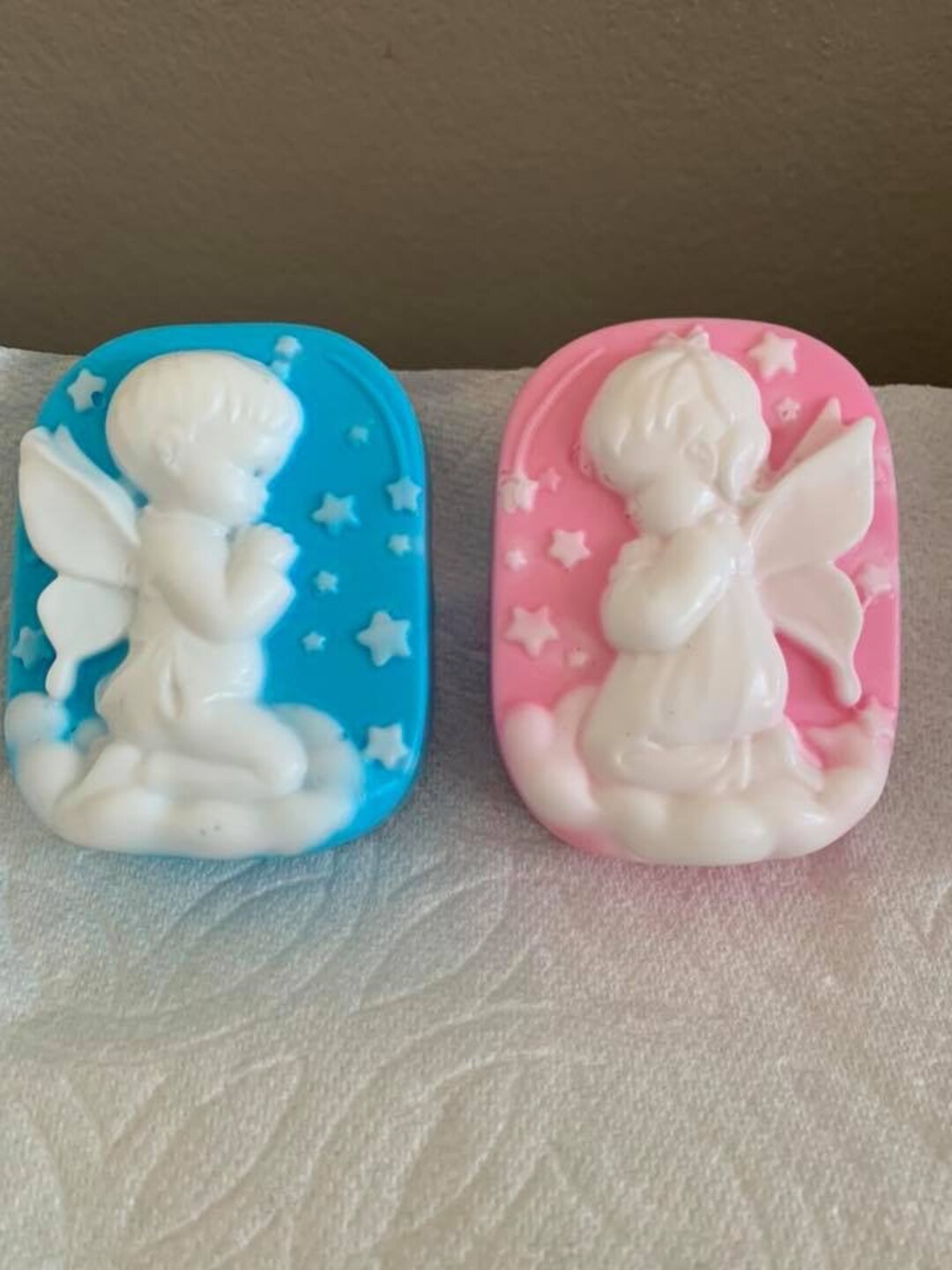 10 Praying Angels Soap Favor, Baptism Favors, Soap Favors, Christening ...