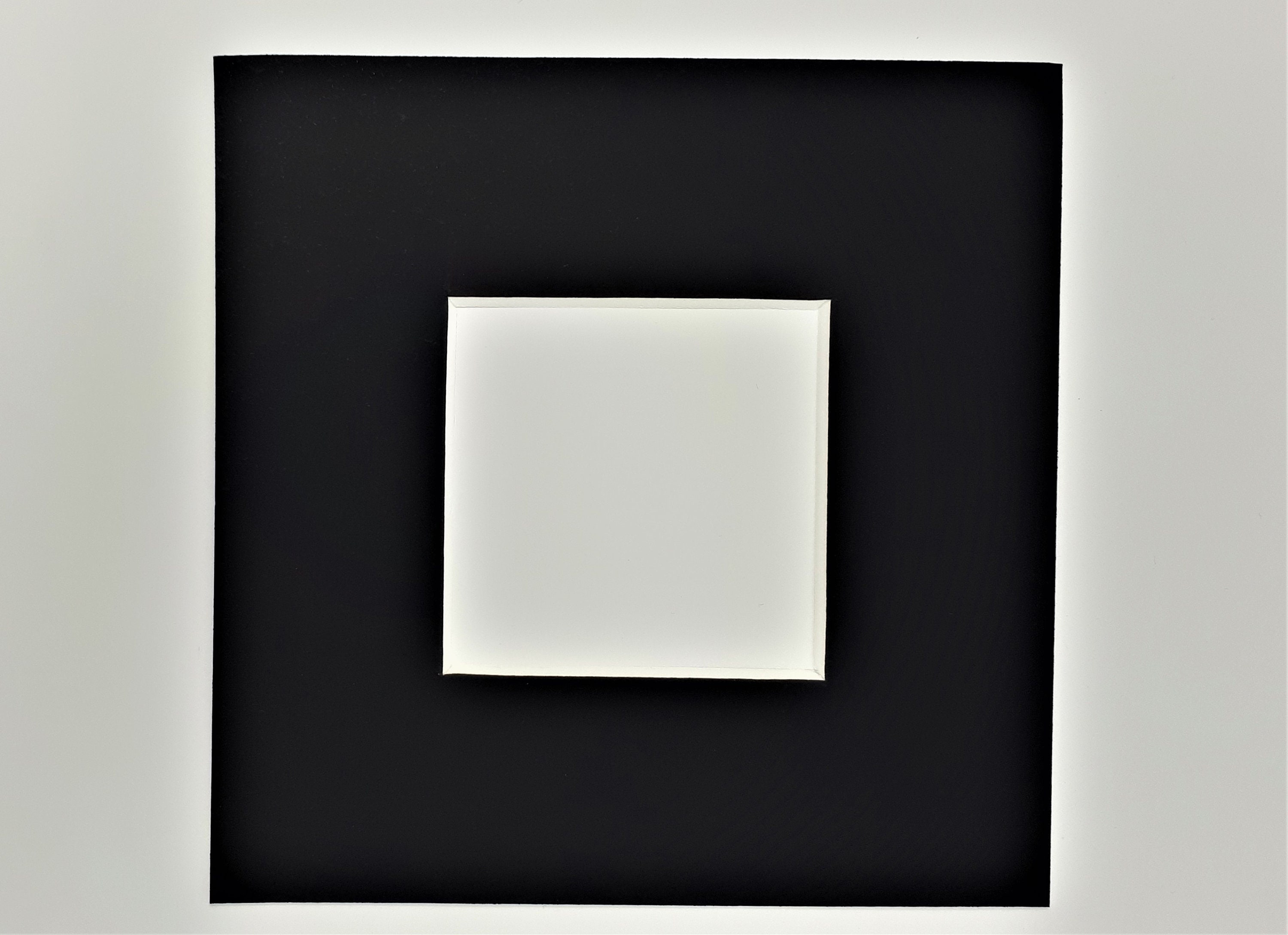 1pk 8 x 8 inch Square Photo / Picture Mount Aperture 4 x 4 | Etsy