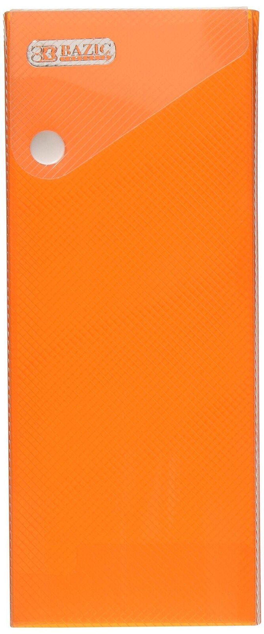 BAZIC Translucent Slider Pencil Case W/pdq Display (color May Vary) - Etsy