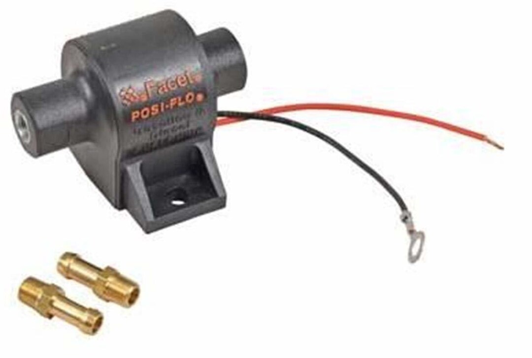 RAREELECTRICAL New Fuel Pump Compatible With Carbureted Engines Facet ...