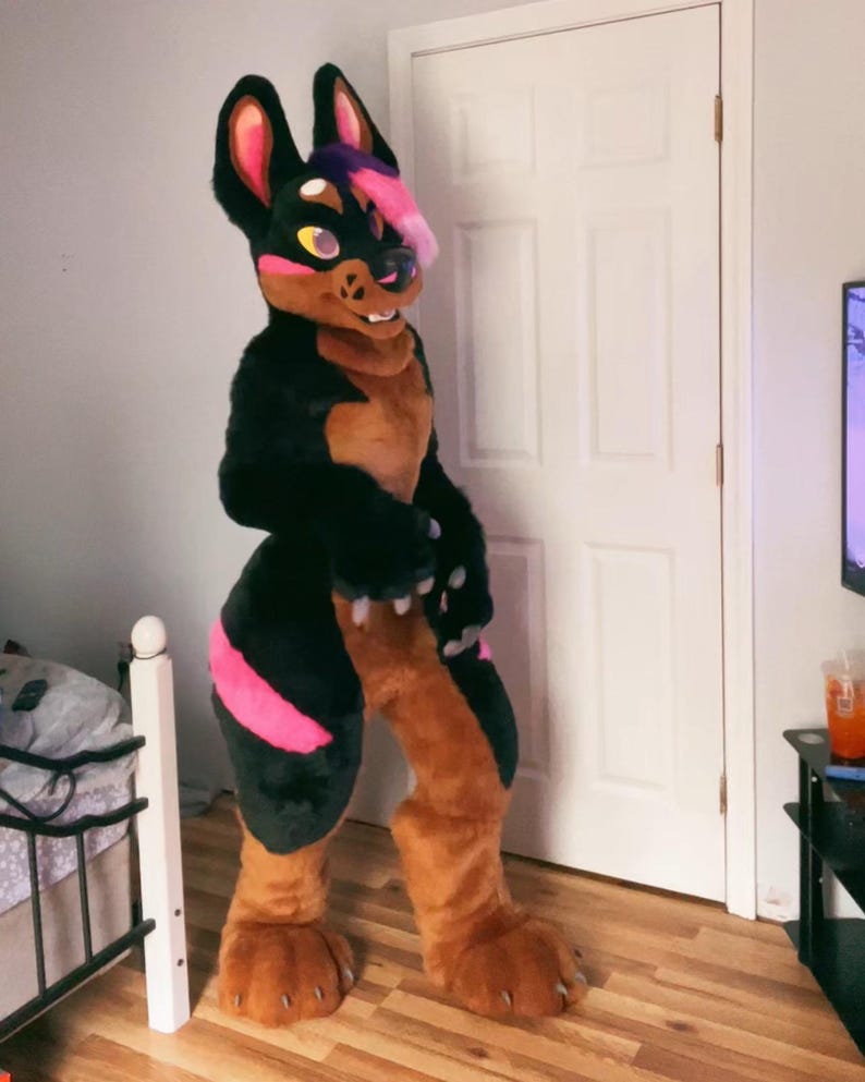 Doberman Fursuit - Etsy
