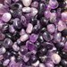 Amethyst Tumble Stone Set, Purple Healing Crystal Tumbled Pocket Rock ...