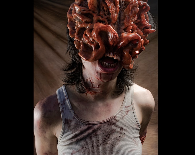 The Last of Us Clicker Mask, the Clicker Cosplay Mask, Fungus Mask ...