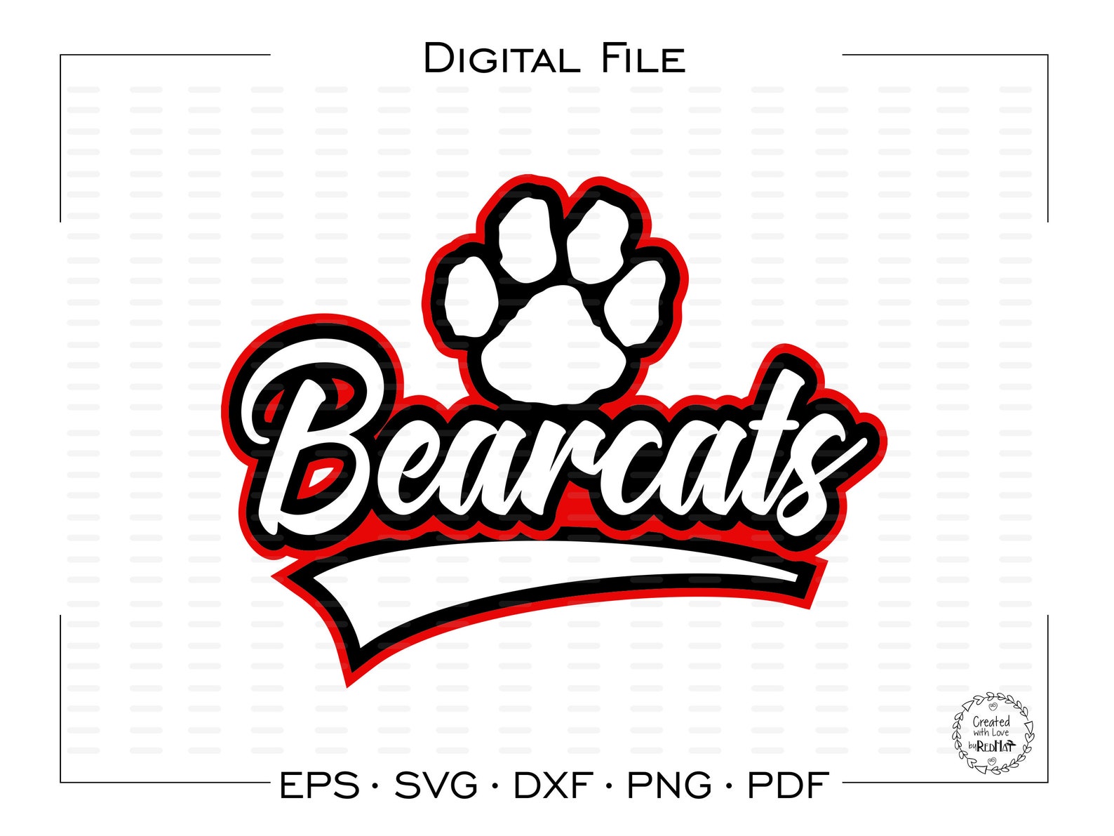 Bearcat svg Bearcats svg bearcat bearcats mascot svg | Etsy