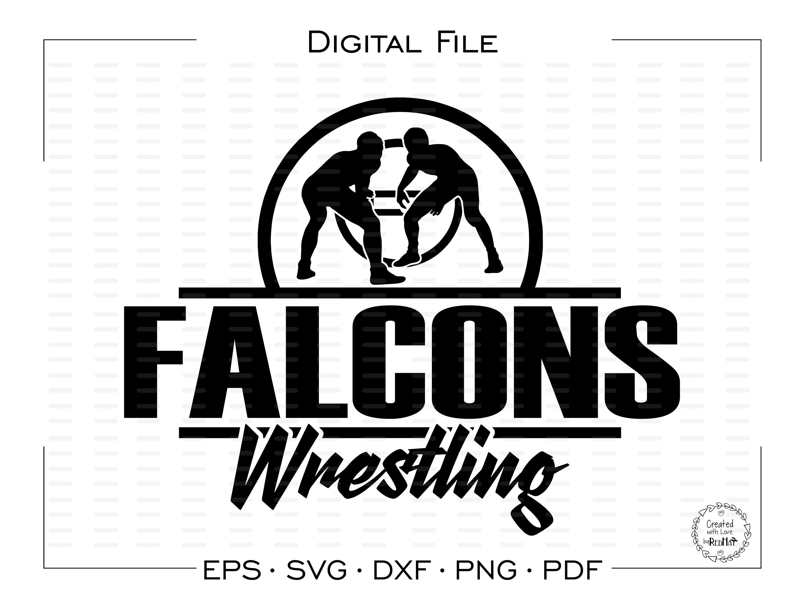 Falcon Wrestling Logo