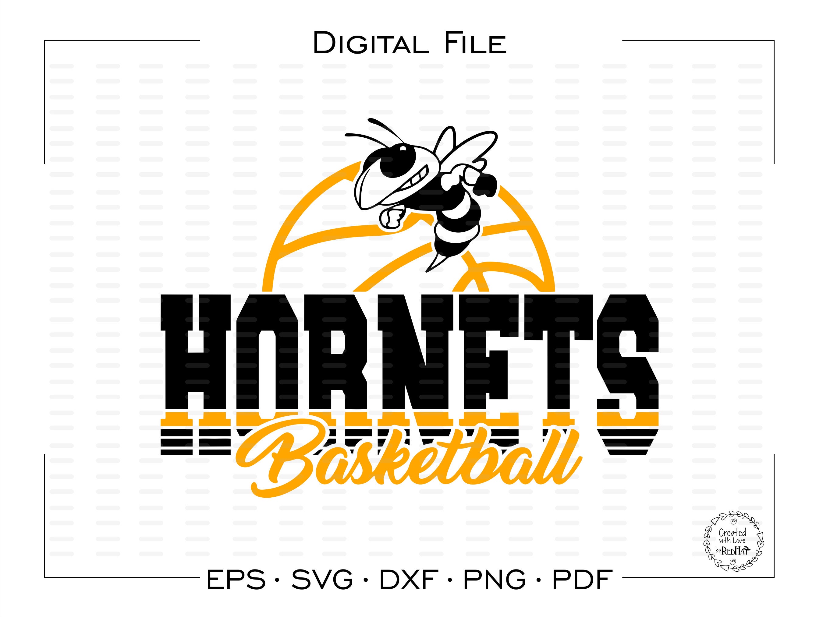 Hornets Basketball Logo